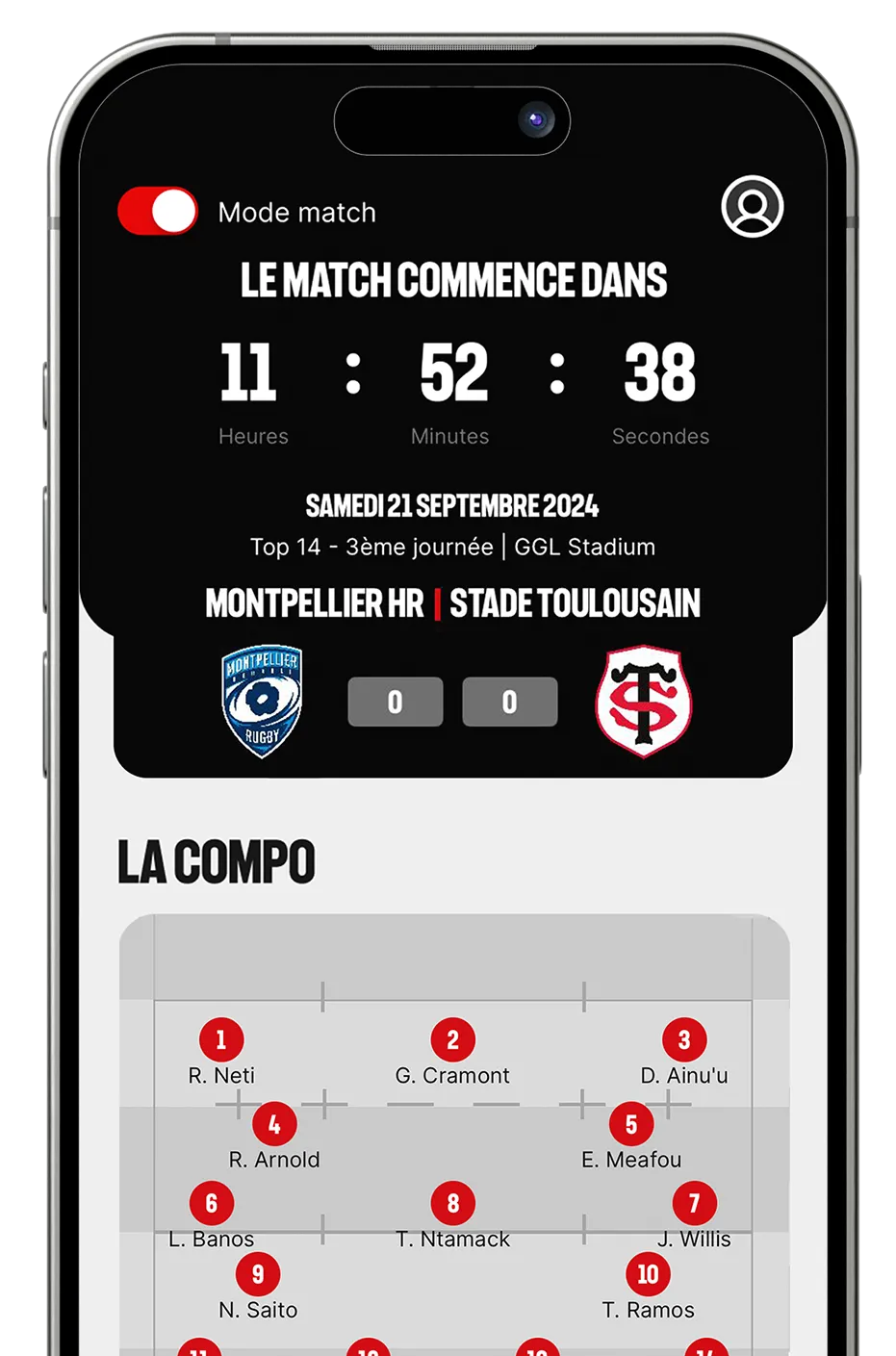 Calendrier saison 2024-2025 | Stade Toulousain
